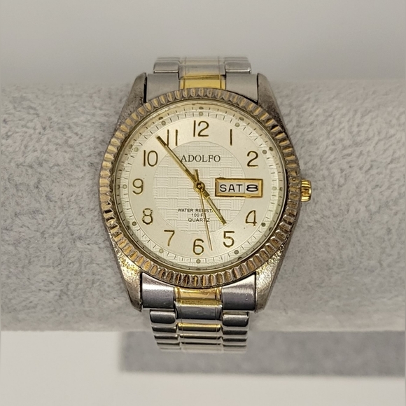 Adolfo | Accessories | Adolfo Mens Daydate Watch | Poshmark